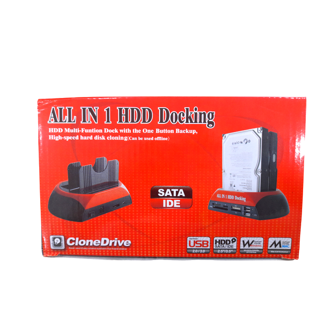 Station d’Accueil CloneDrive – ALL IN 1 HDD Docking - DENZER Shop